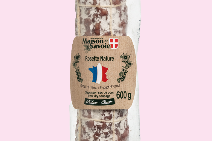 Maison de Savoie Rosette Nature 600g: Authentic French charcuterie ...